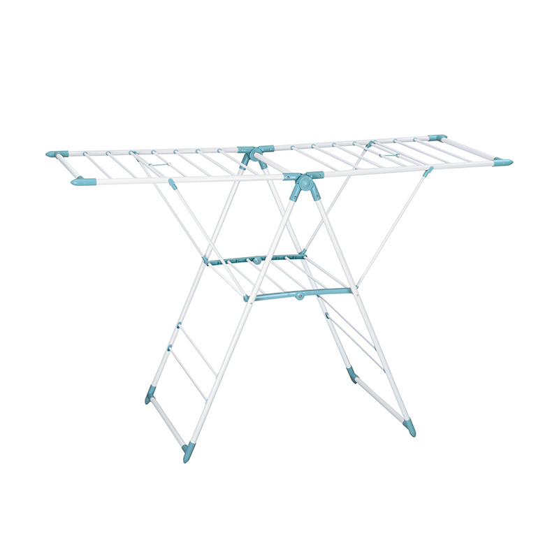 Floor-Standing Clothes Drying Rack (Double-Wing Heightened Model) from ...
